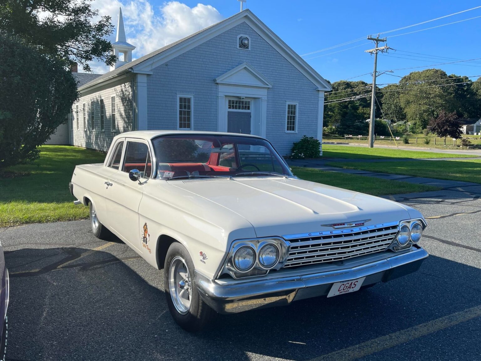 Harry Eggleston – 1962 Chevrolet Biscayne – Cape Cod Classics Car Club